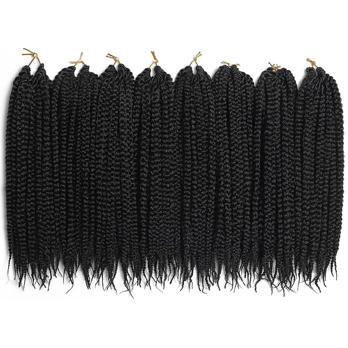 Buy 8 Packs 10 Inch Goddess Box Braids Crochet Hair Prelooped Crochet ...