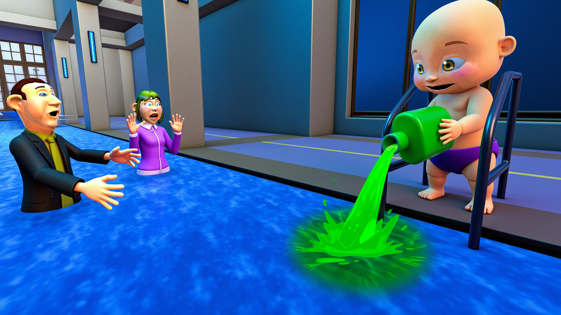 Where is you Crazy Naughty Baby Prank Daddy Simulator Mommy Fun Game ...