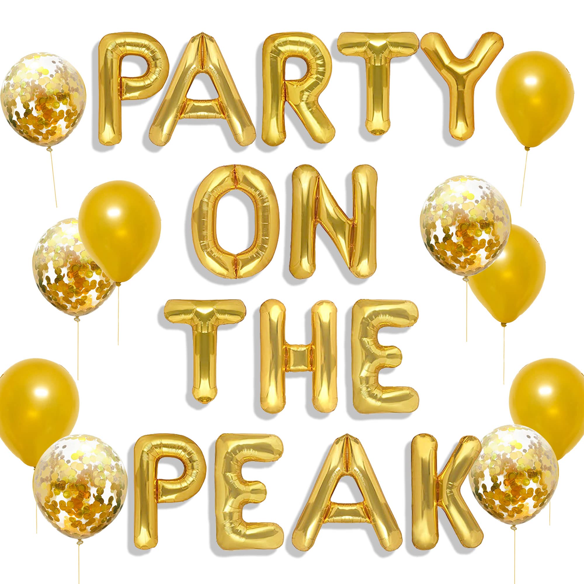 Amazon.com: 24 PCS Party On The Peak Bachelorette Decoration Party On ...