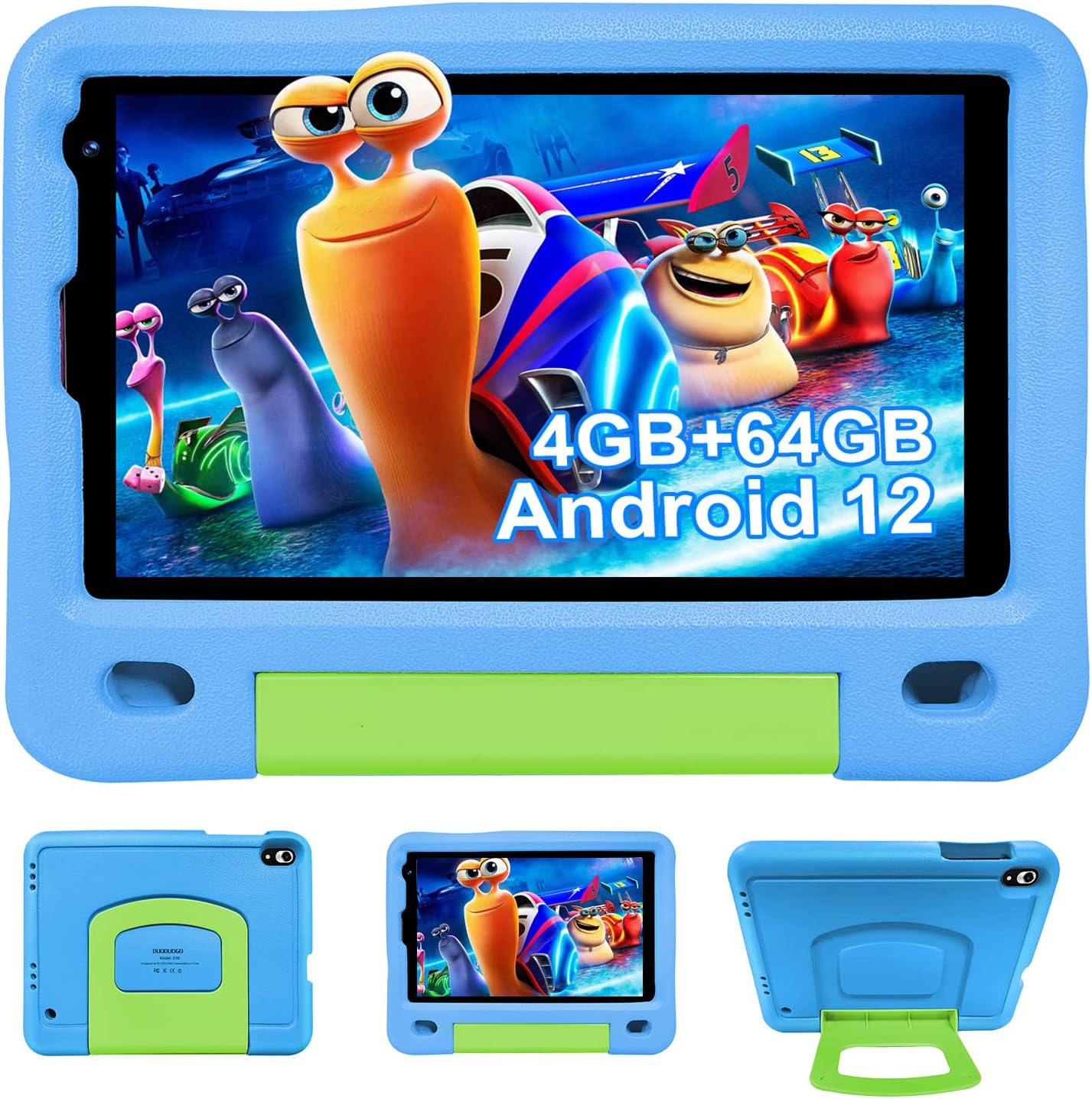 BENEVE 7 Zoll Tablet HD Display Android Tablet für Kinder Kleinkind ...