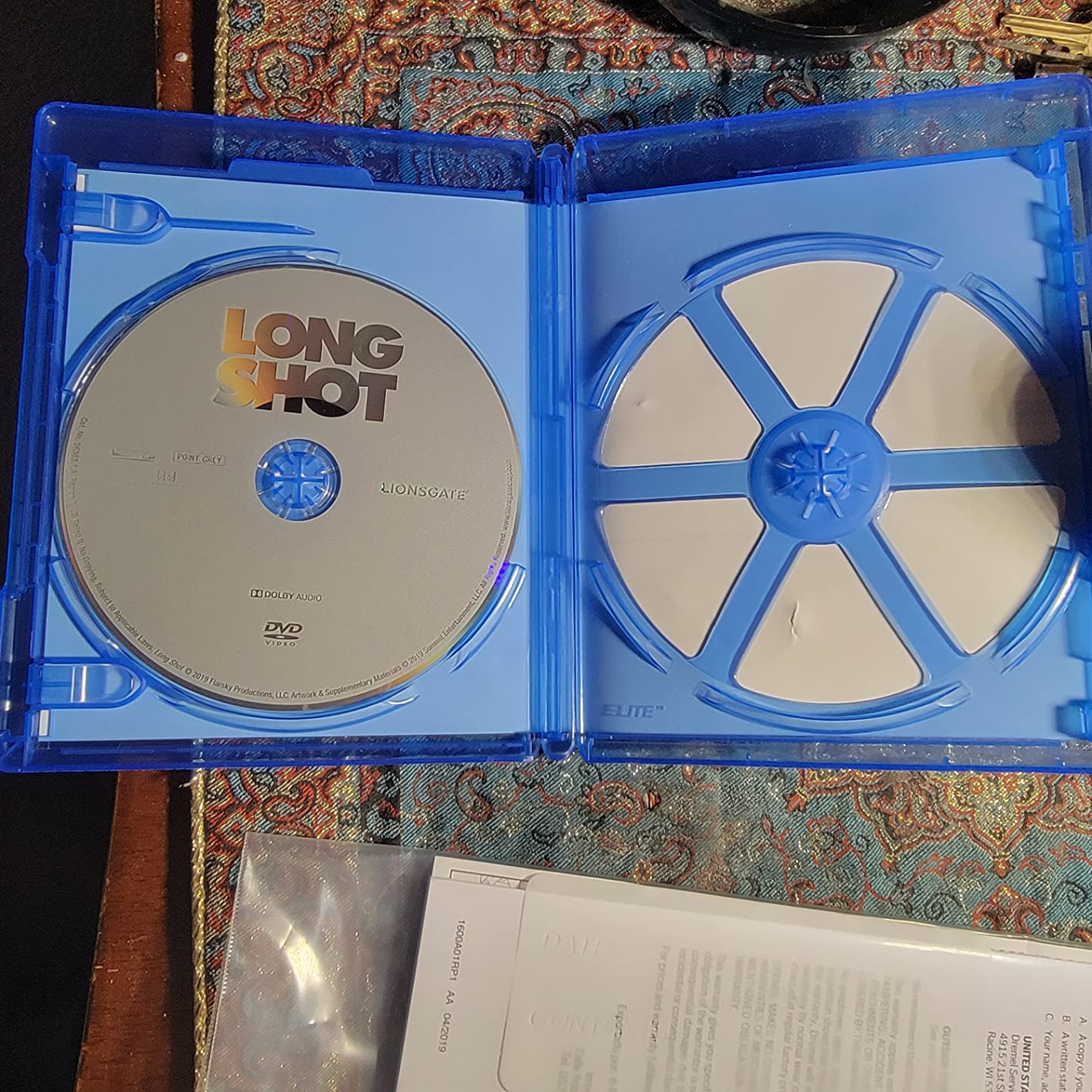 Amazon.com: Long Shot [DVD] : Charlize Theron, Seth Rogen, Andy Serkis ...