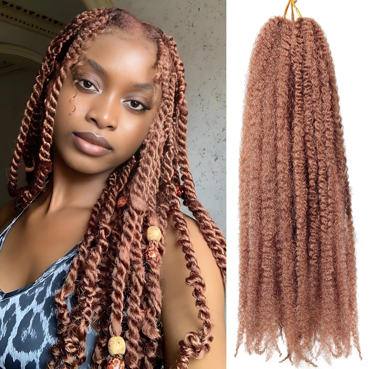 Amazon.com : Marley Twist Braiding Hair 18 Inch Marley Twist Hair 8 ...