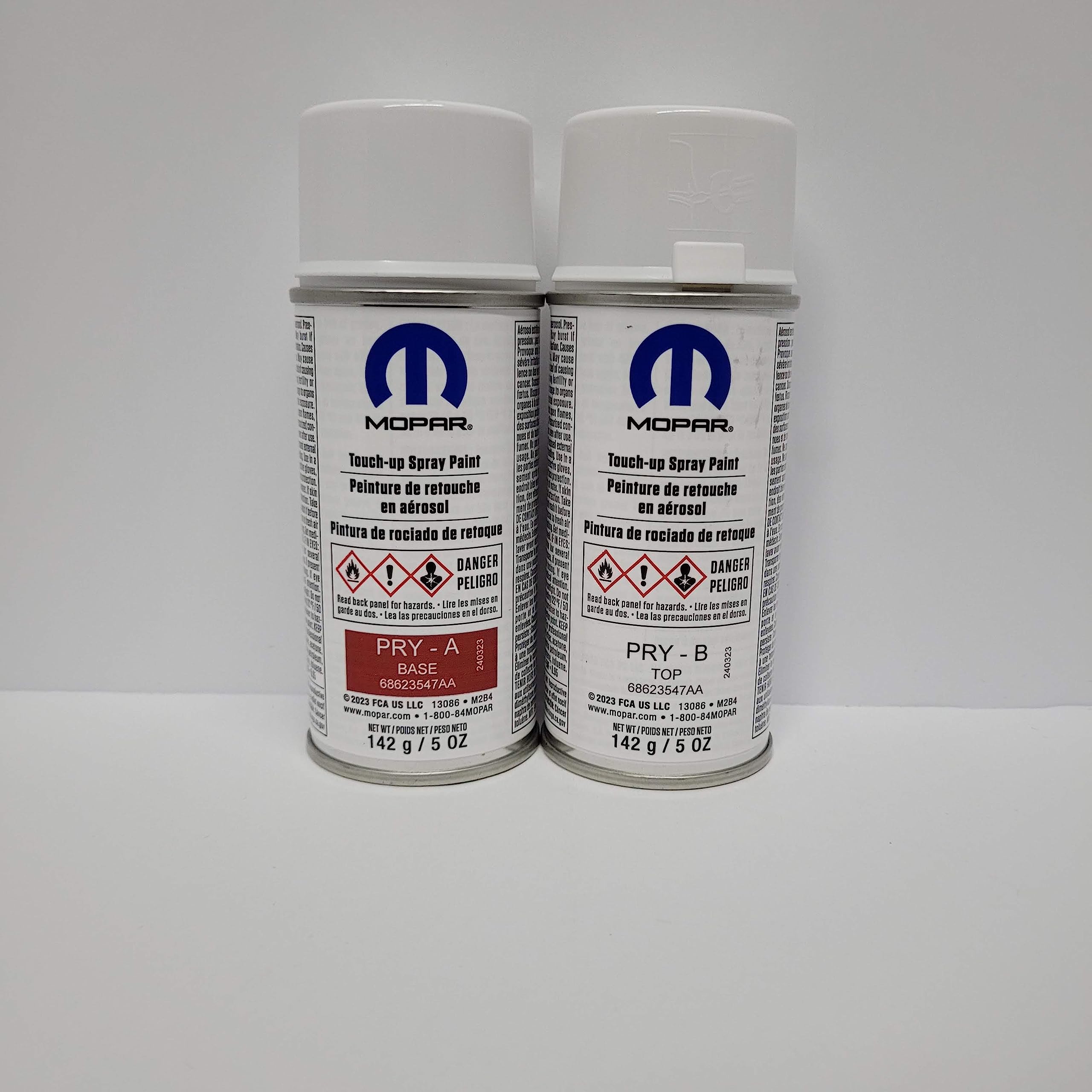 Amazon.com: Mopar Spray Paint (PRY) Redline Tri-Coat Base and Top Coat ...