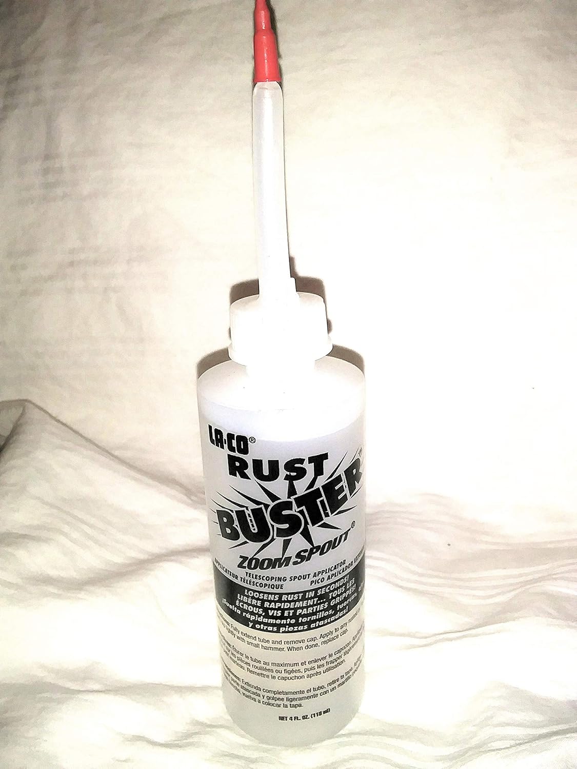 Amazon.com: LA-CO Rust Buster 4oz Penetrating Lubricant with Telescopic ...