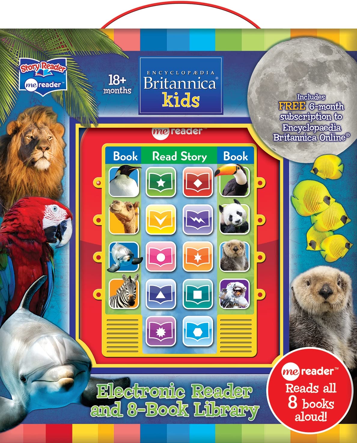 Encyclopedia Britannica Kids - Me Reader Electronic Reader and 8 Sound ...