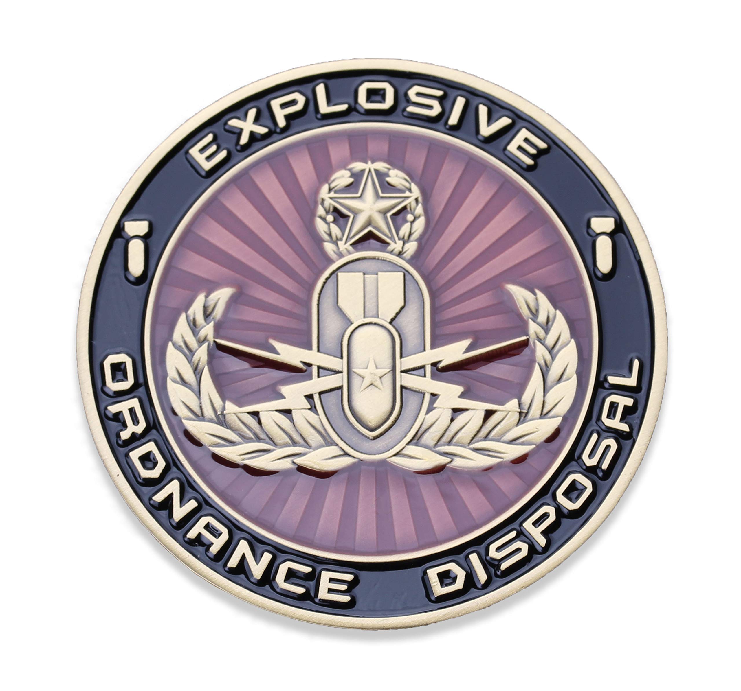 Buy EOD Challenge Coin - Explosive Ordnance Disposal Coin - Designed by ...