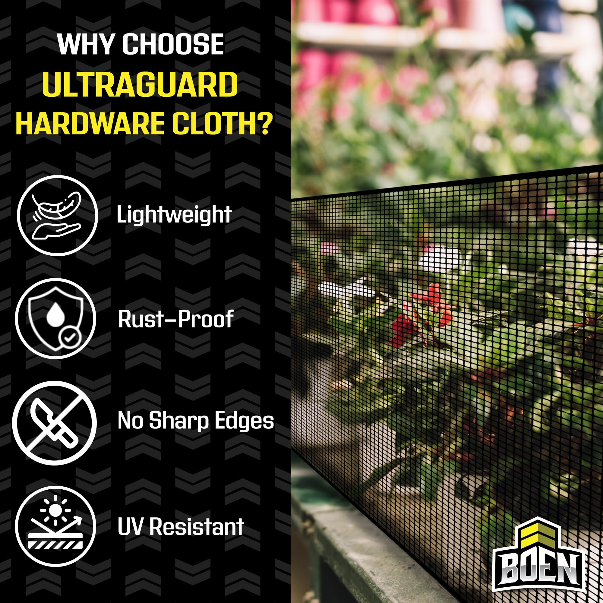 Snapklik.com : BOEN Plastic Mesh Hardware Netting, Tree Guard Barrier ...