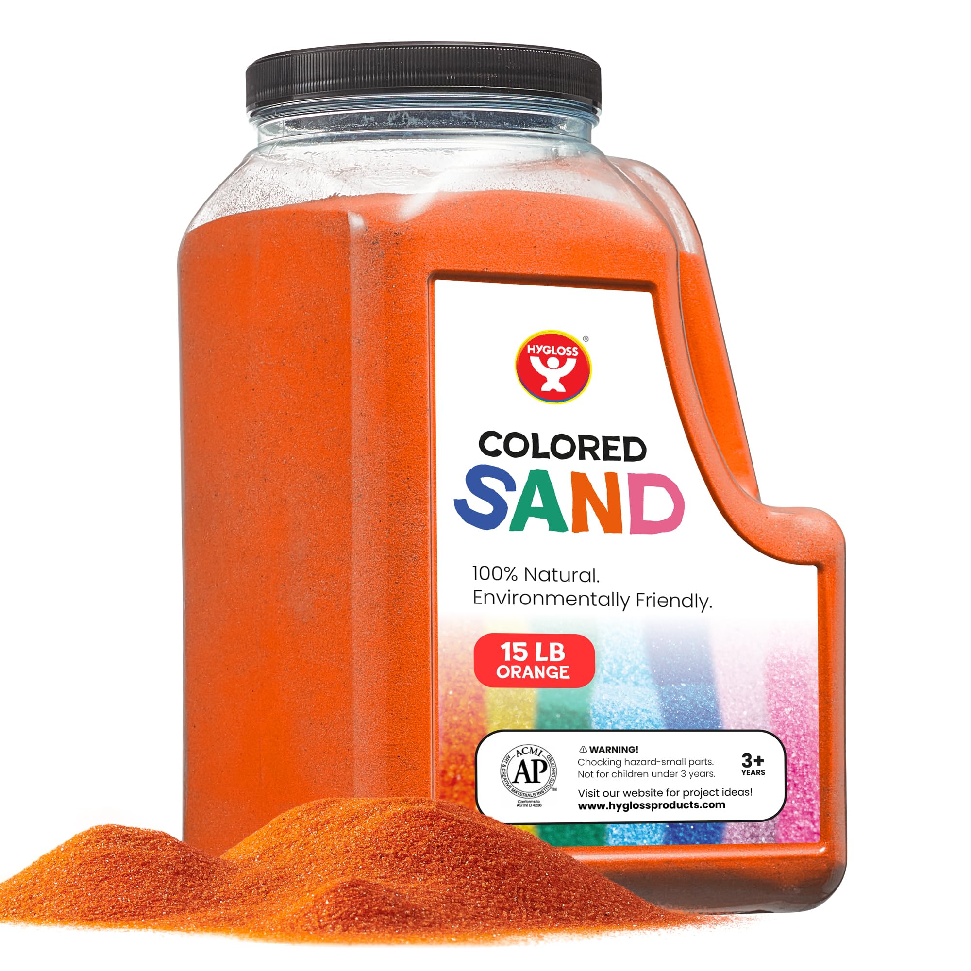 Amazon.com: Colored Sand for Sand Art - Sand for Crafts - Vibrant Color ...