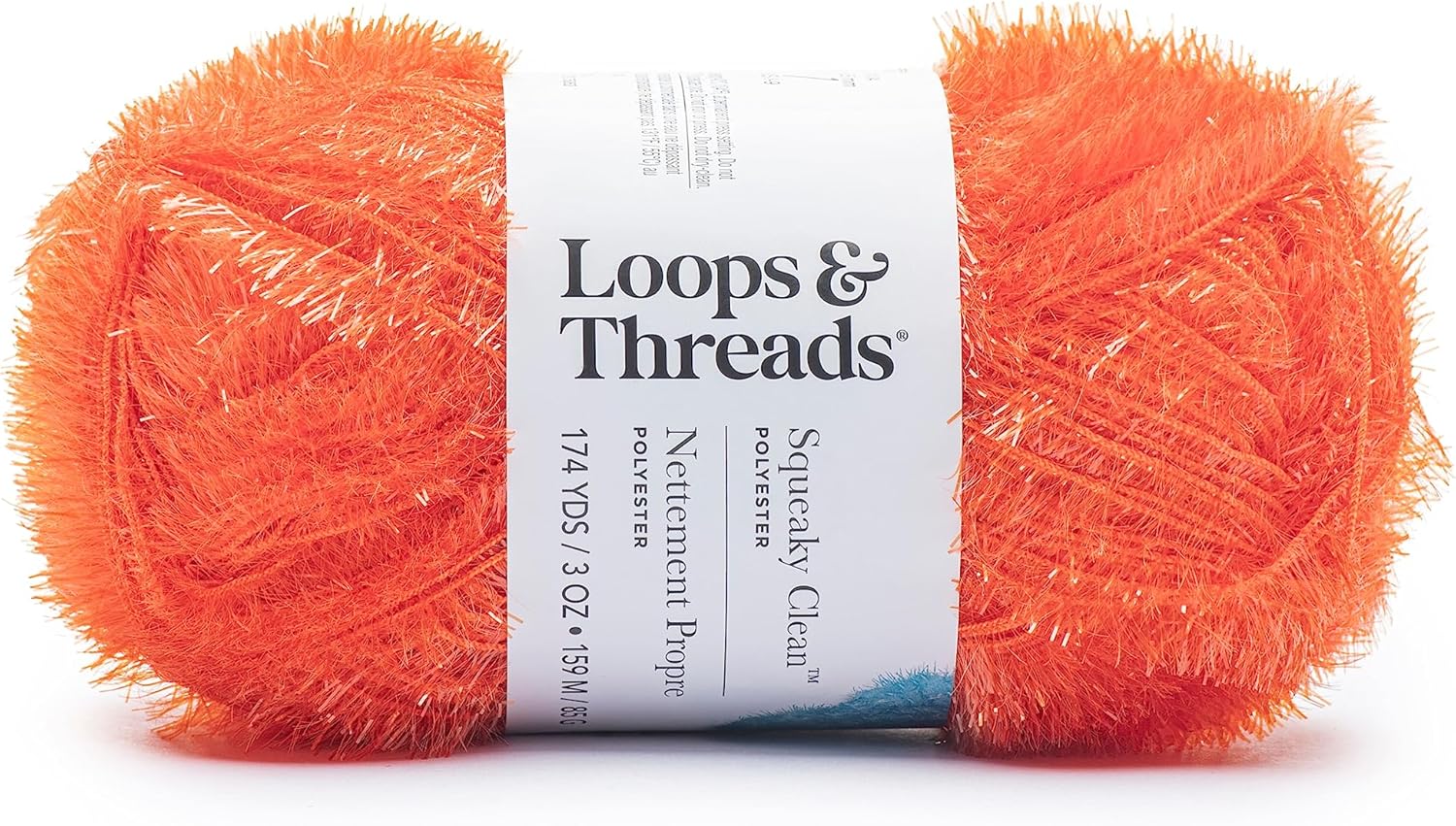 Amazon.com: Squeaky Clean Sparkle Yarn by Loops & Threads, 15 Pack