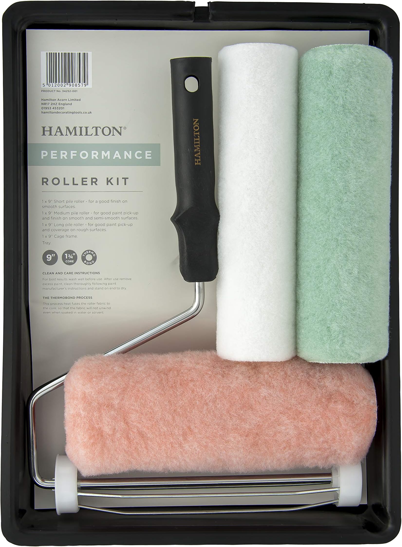 Hamilton Perfection Medium Pile Woven Roller - 4" : Amazon.co.uk: DIY ...