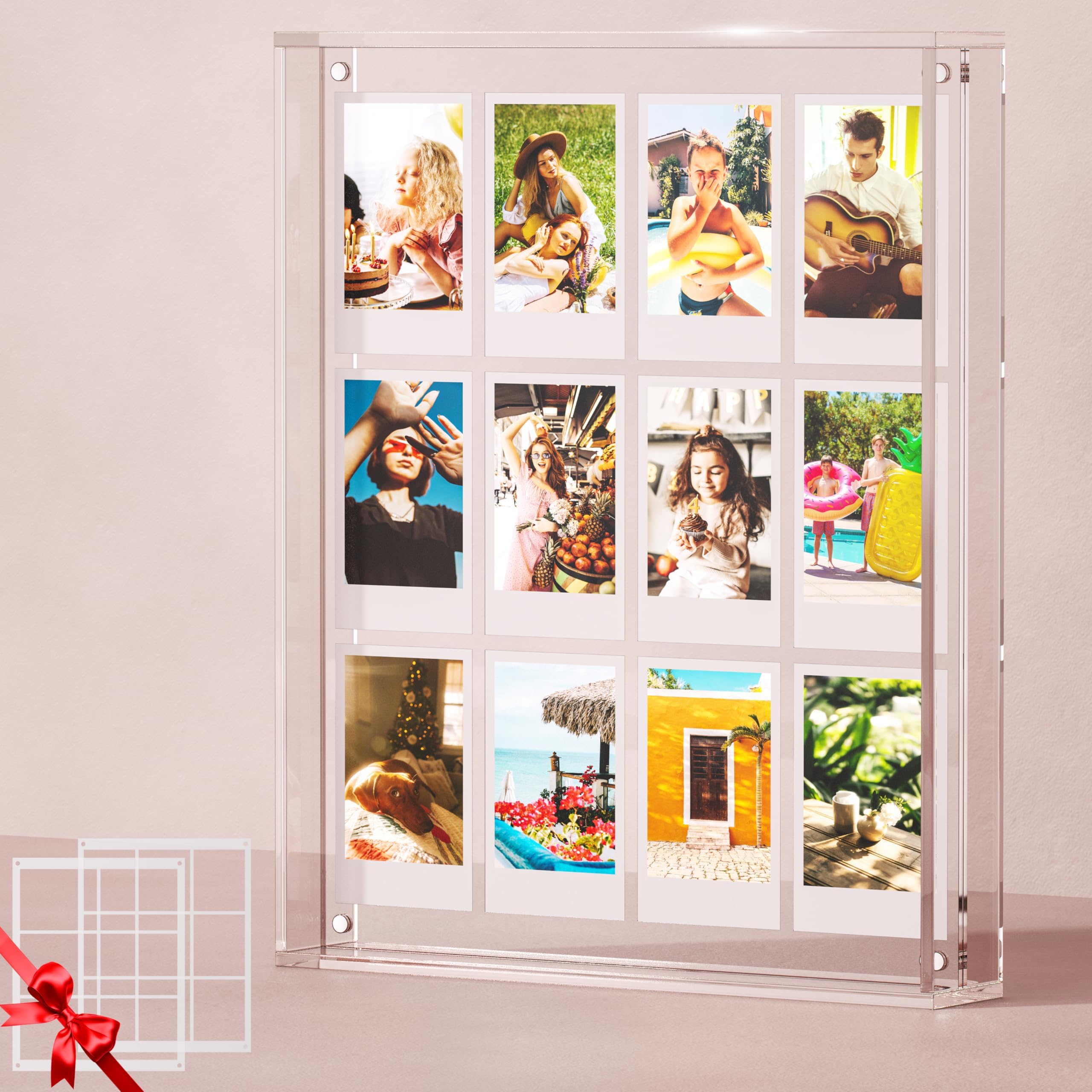 Amazon.com: Elil Giant Polaroid Frame for Polaroid Film Fujifilm Instax ...