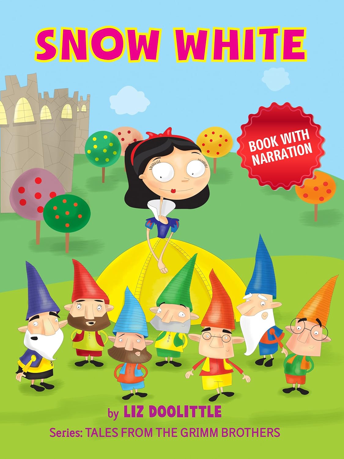 Book with narration: SNOW WHITE: A picture book for children 3-8.: Read ...