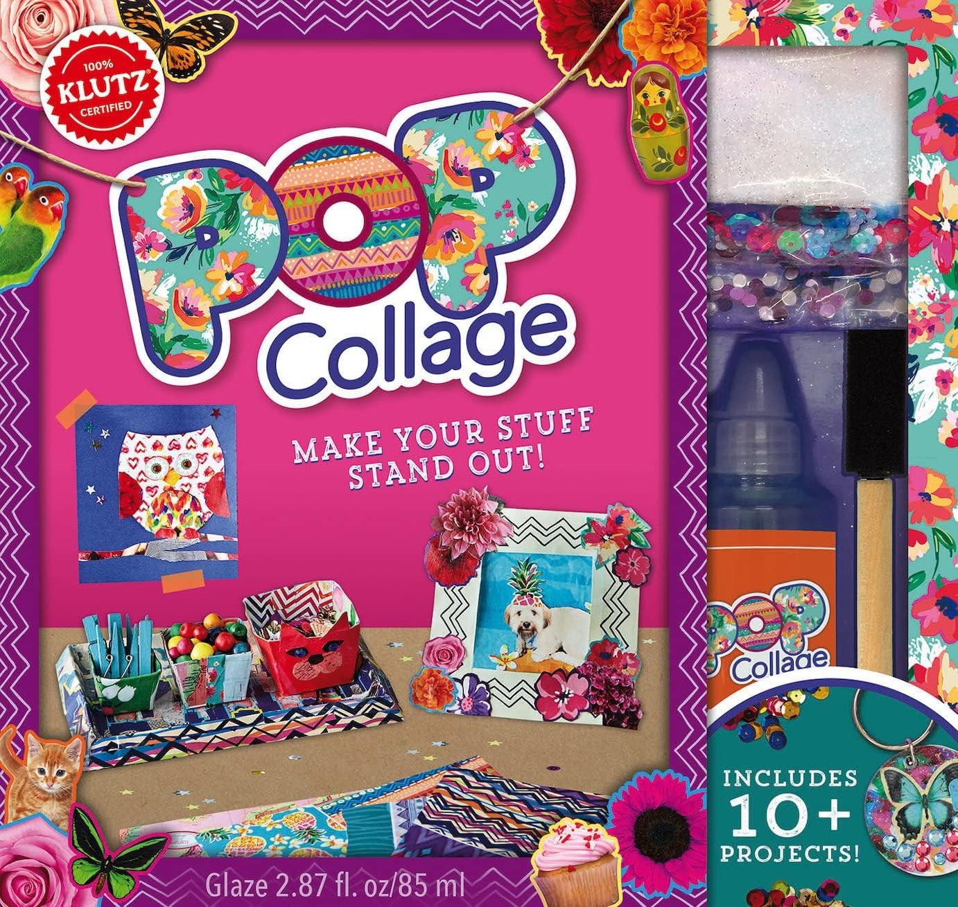 Amazon.com: Klutz Pop Collage Craft Kit : Klutz, Inc.: Toys & Games
