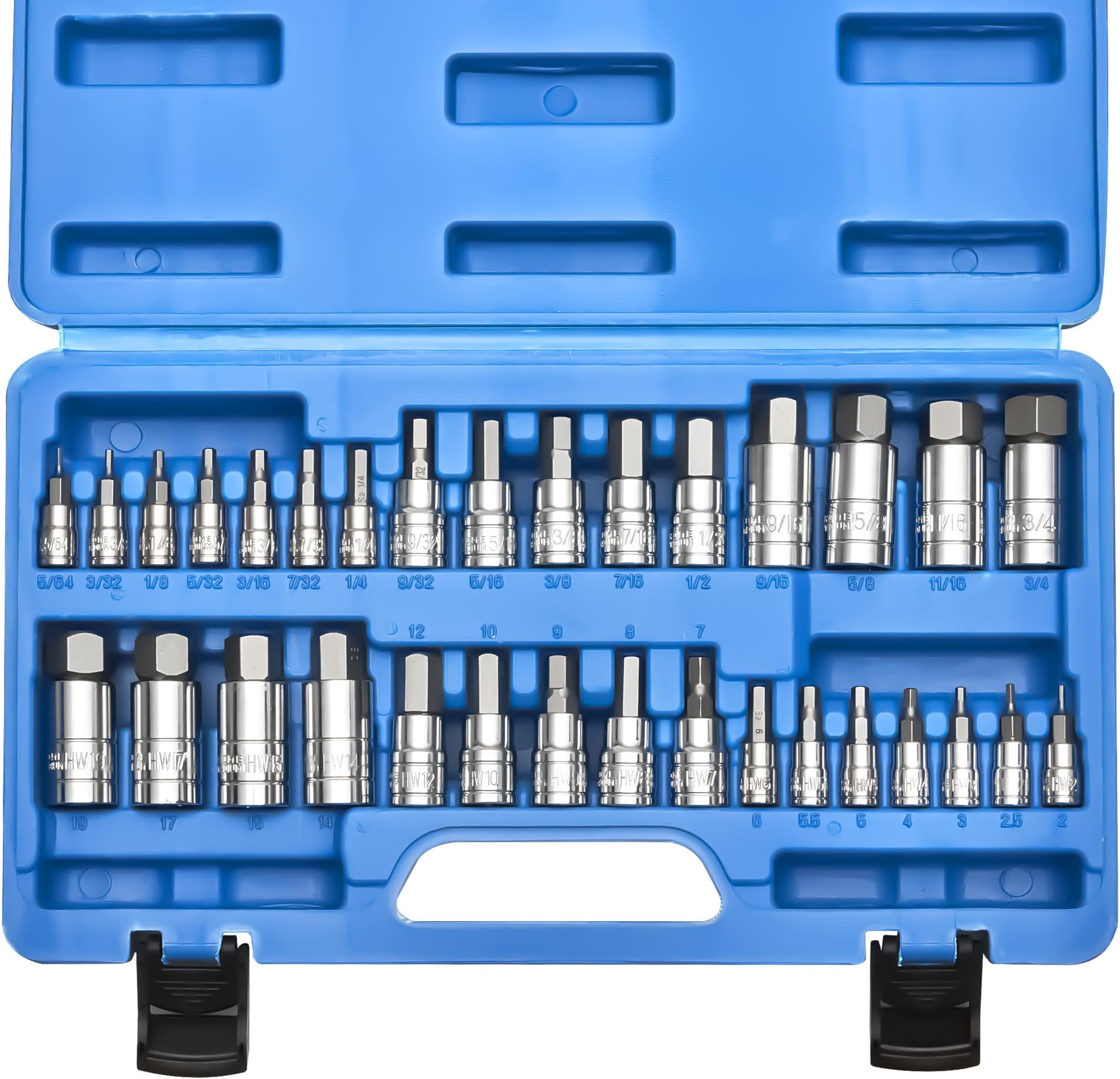 Amazon.com: ATD Tools 13772 Master Star Bit Socket Set - 72 Piece ...