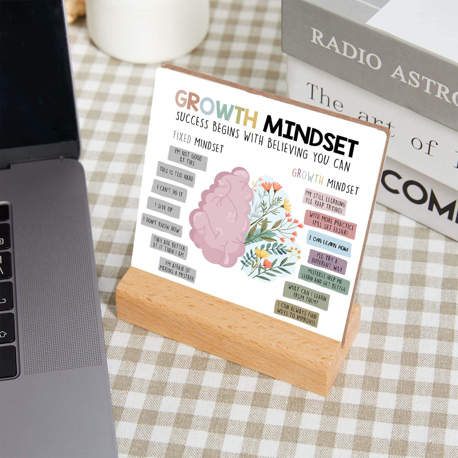 Snapklik.com : Growth Mindset Sign Teaching Sign, Gift For Teacher ...