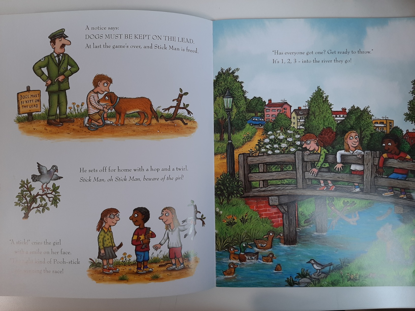 Stick Man : Donaldson, Julia, Scheffler, Axel: Amazon.es: Libros