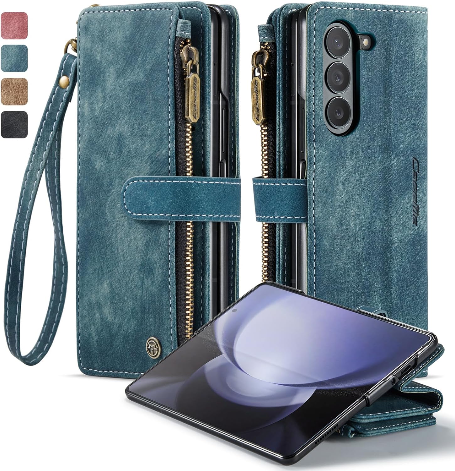 SeNool Hülle für Samsung Galaxy Z Fold 5 5G, mit S Pen Holder ...