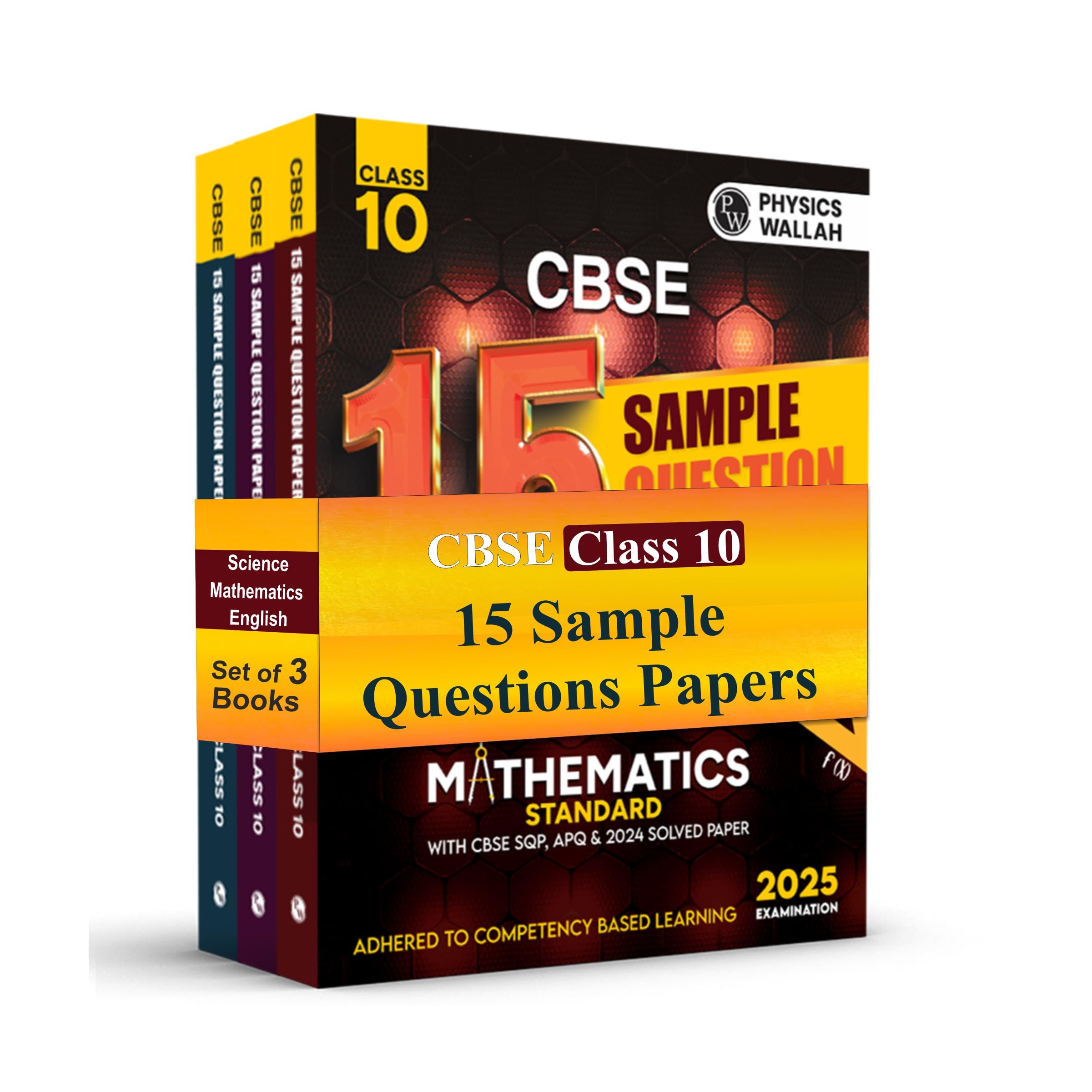 PW CBSE | Class 10 | 15 Sample Question Papers Science, Maths (Standard ...