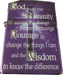 Amazon.com: Serenity Prayer Windproof Lighter - LGBTQ : Health & Household