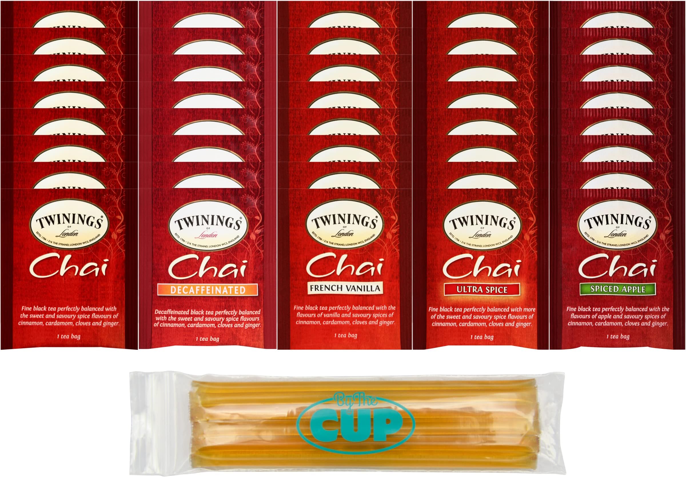 Amazon.com : Twinings of London French Vanilla Chai Tea Bags 1.41 ...