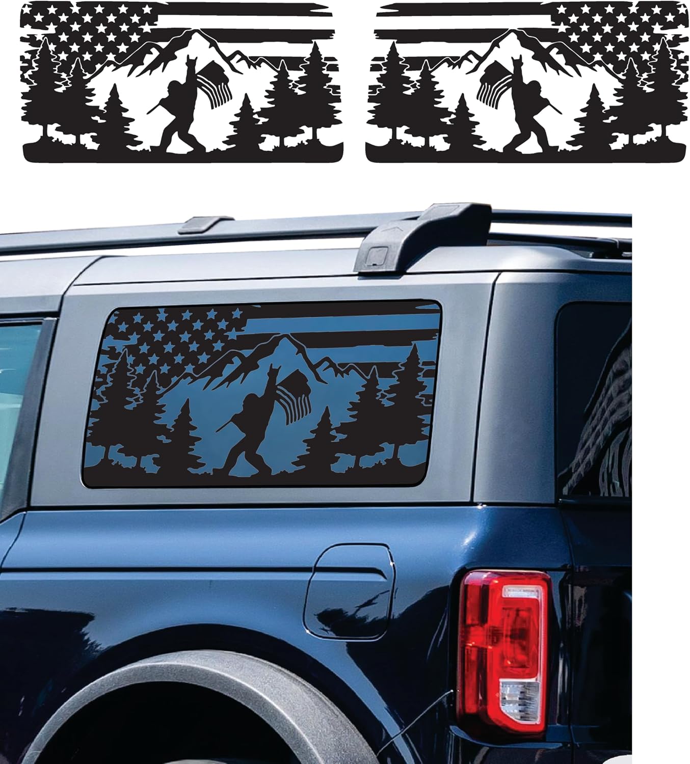 Amazon.com - Compatible with Ford Bronco (2 Door) 2021-2026 | Precut ...