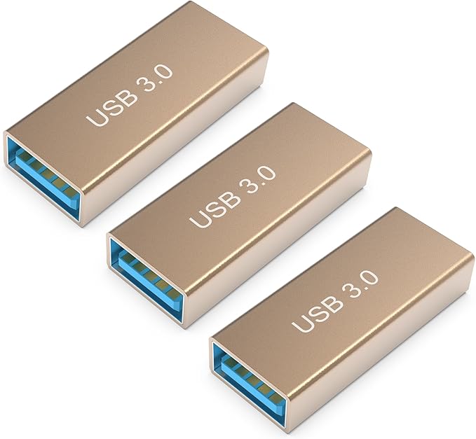 Amazon.com: sovunis 3Pack Female to Female USB Adapter, High Speed USB ...