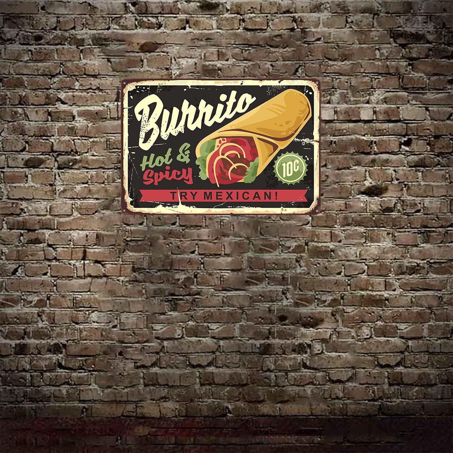 JIANKUN Letrero retro para decoración de pared, letrero de hojalata de ...