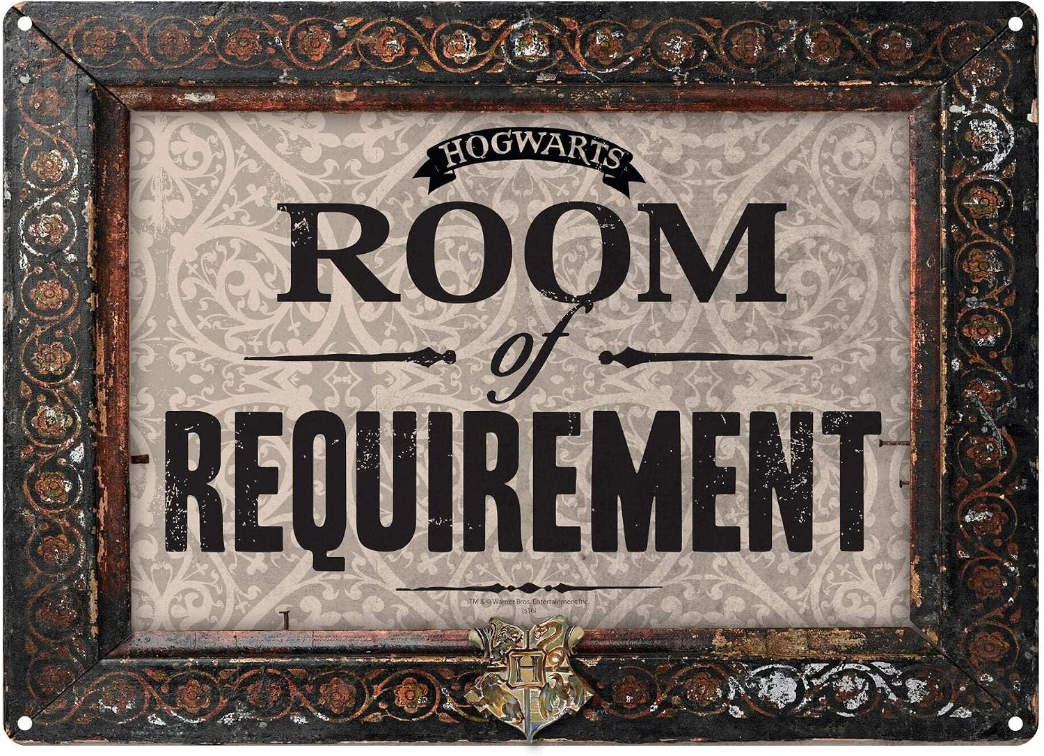 Tin Sign Small - Harry Potter (Room Of Requirement) : Amazon.co.uk ...