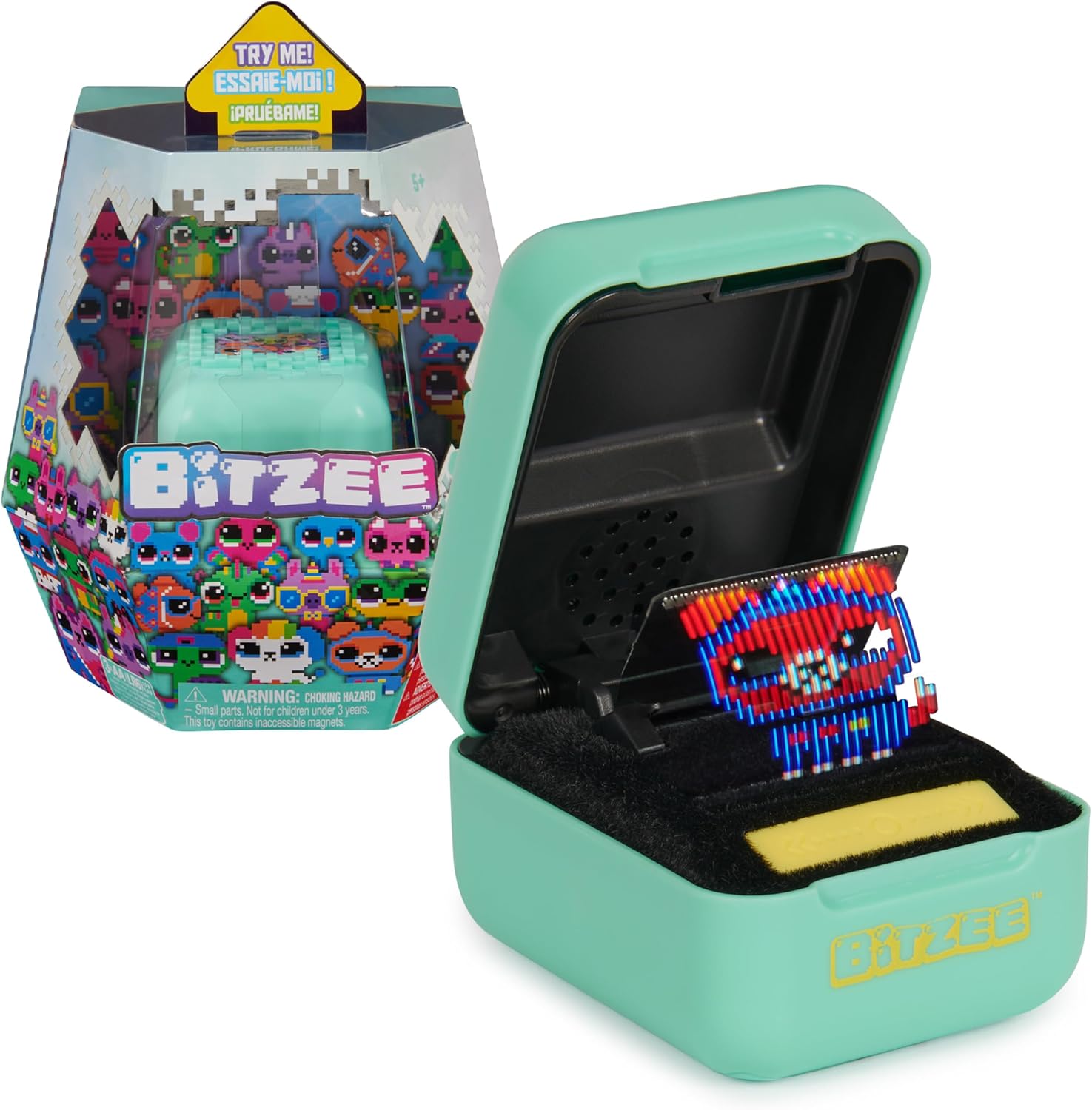Bitzee, Interactive Toy Digital Pet and Case with 15 Animals Inside ...