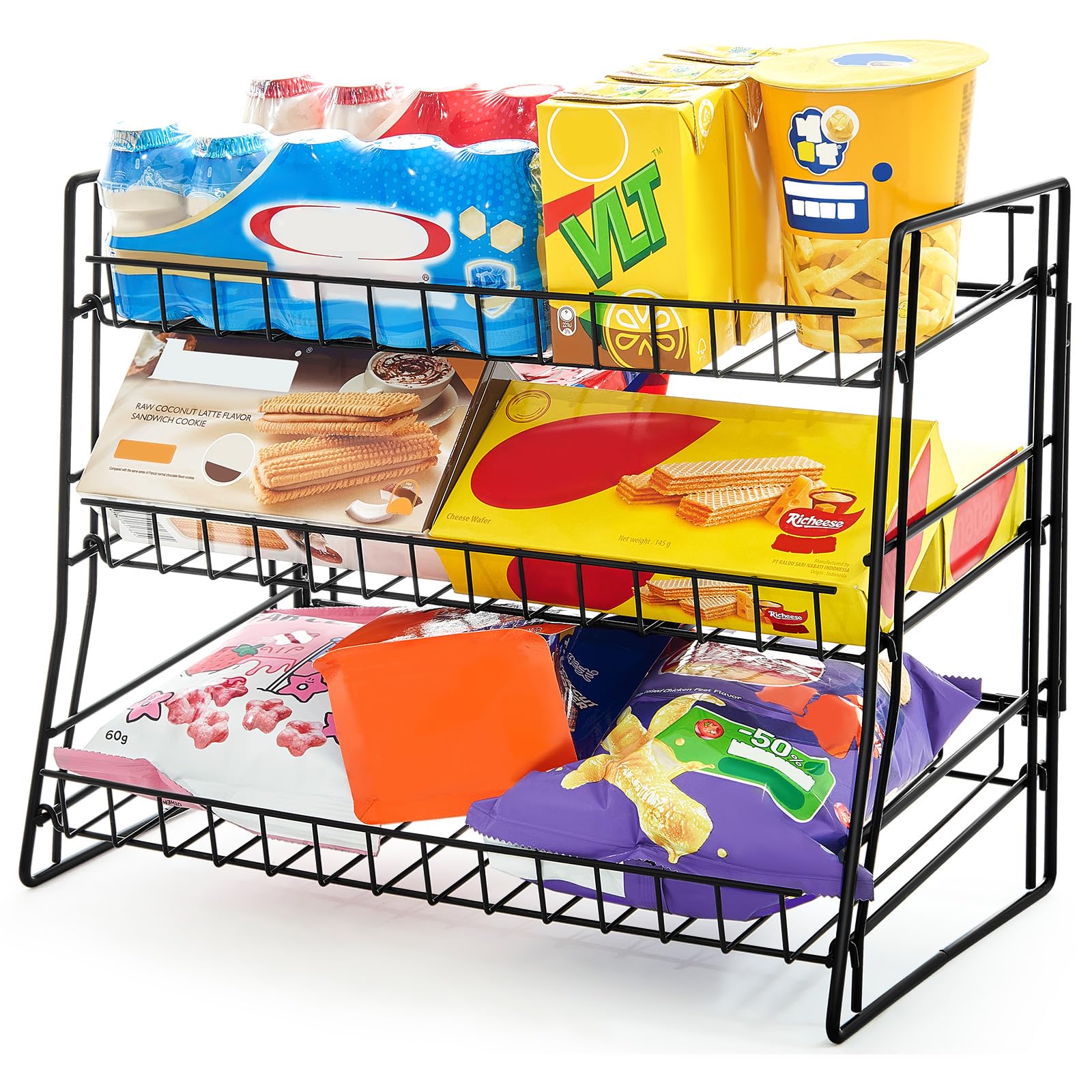 Amazon.com: Vesici Candy Display Rack Metal Snack Display Stand Retail ...