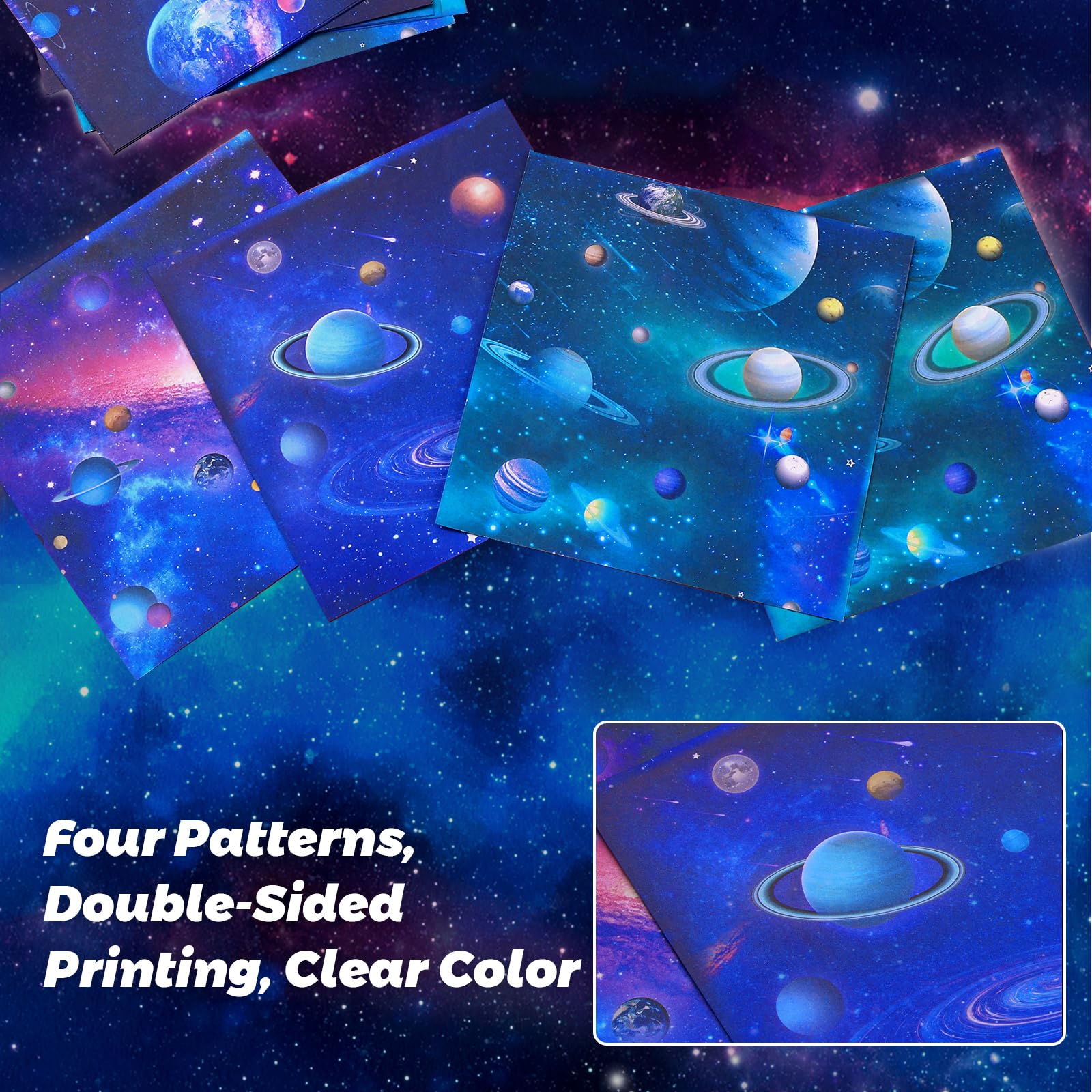 Snapklik.com : Origami Paper, 50 Sheets Square, White, Uncoated, DIY Crafts