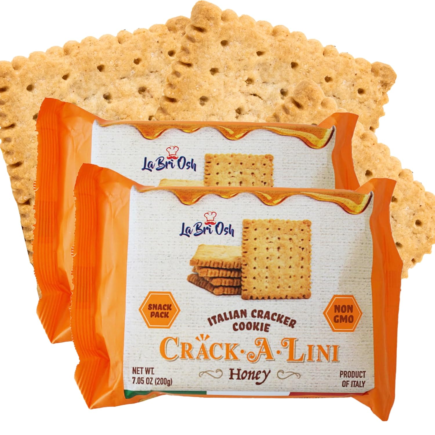 Amazon.com: Crack A Lini Honey Italian Cracker – Naturally Good ...