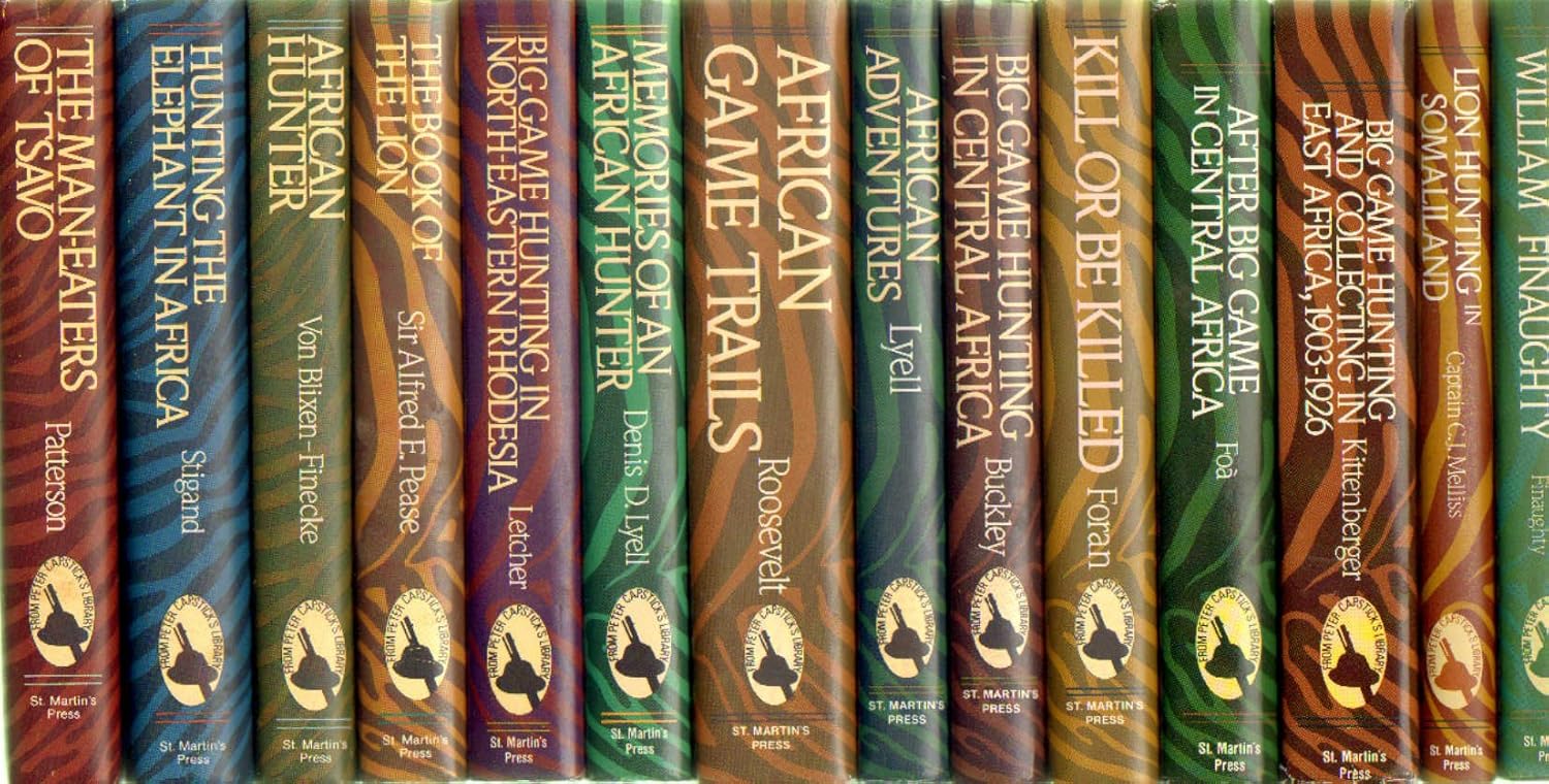 The Complete 14 Volume Peter Capstick Library of African Big Game ...