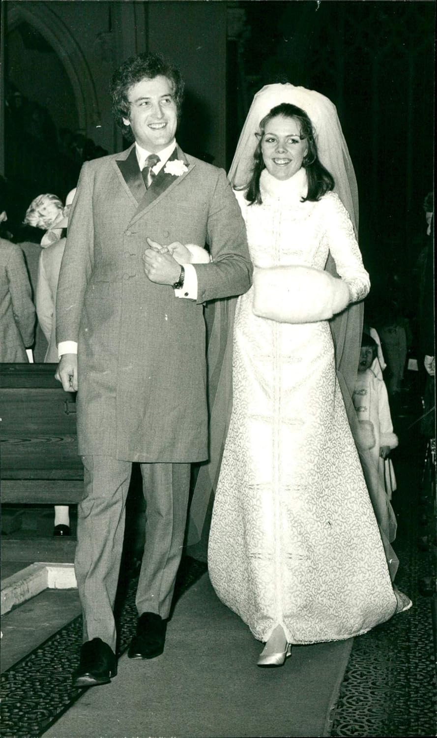 Amazon.com: Lord Tollemache's Son Wedding - Vintage Press Photo ...