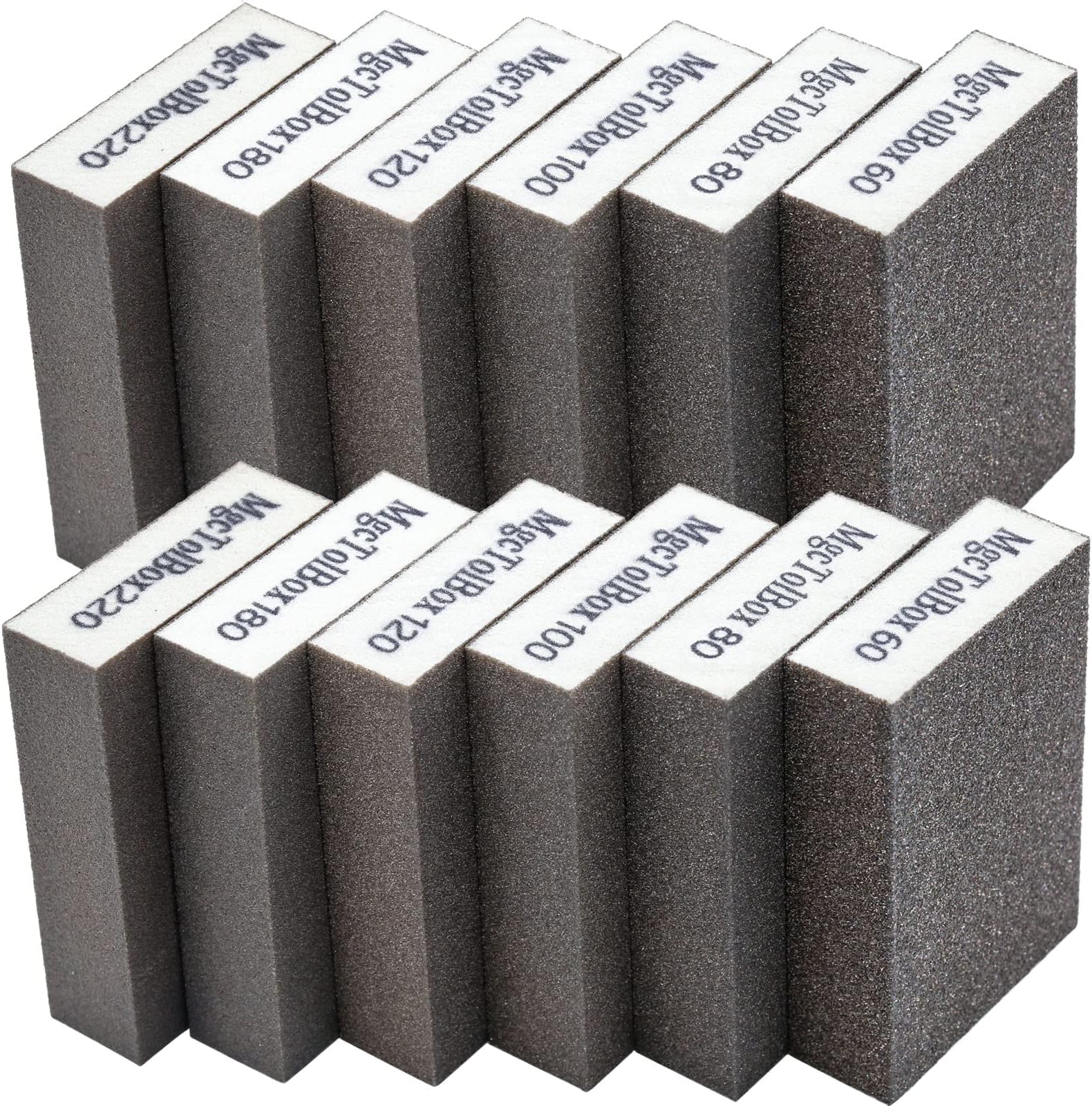 Onarway Sanding Blocks 6 Pack Wet and Dry Dual-use,Sanding Sponges ...
