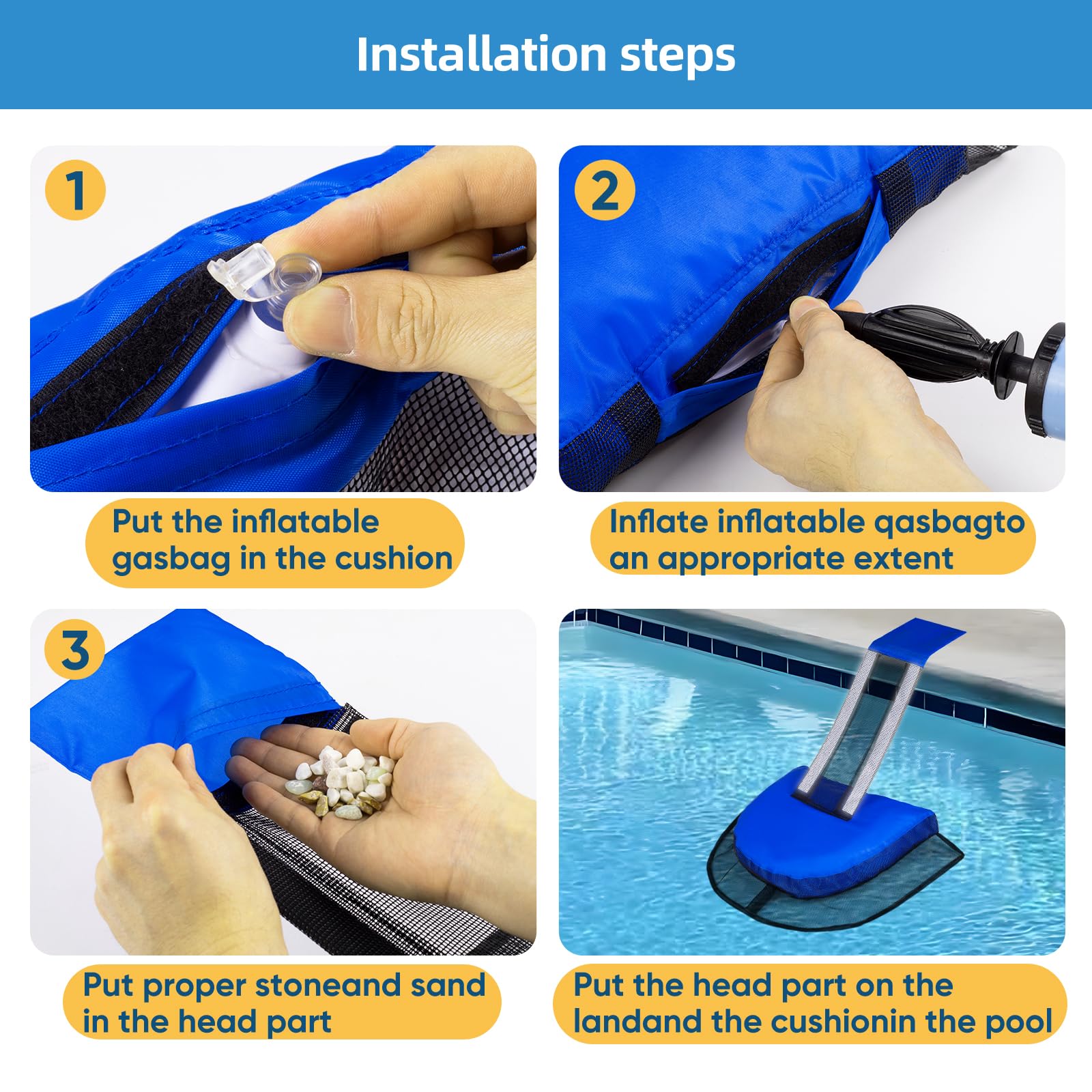 Snapklik.com : LCHUANG Pool Animal Escape Ramp Frog-Saver-Log - For ...