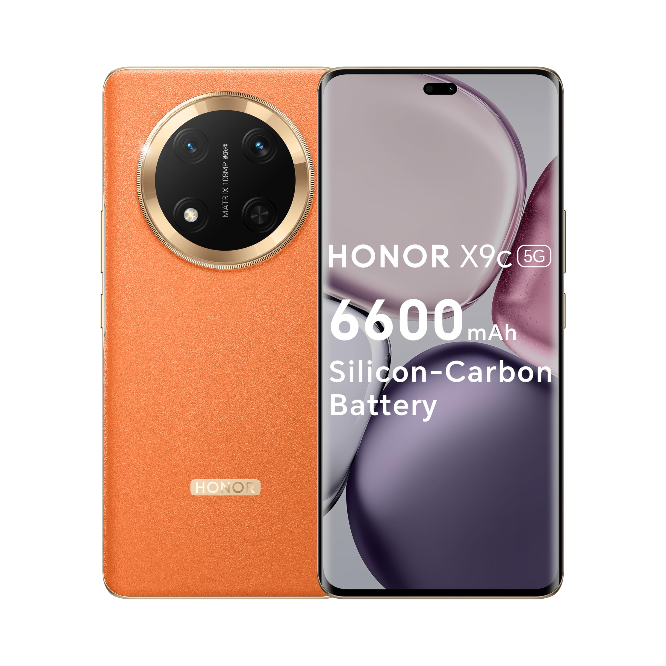 HONOR X9c 12GB RAM 256GB Dual SIM Sunrise Orange 5G - Middle East ...