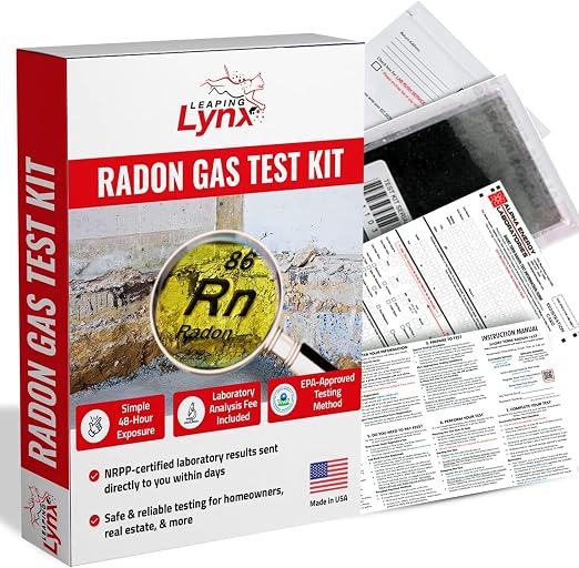 Amazon.com: Radon Test Kit for Home, NRPP-Certified Results in 3-5 Days ...