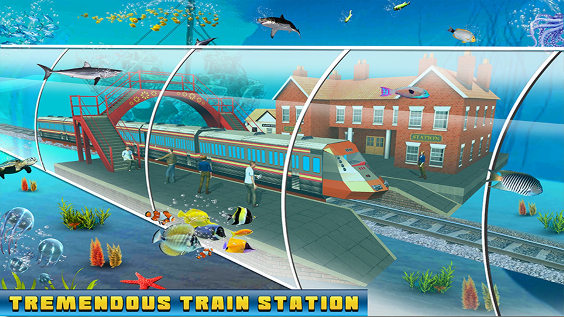 Underwater Train Station