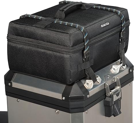 Amazon.com: Tourmaster Black Motorcycle Cooler Bag, 13.5 x 5 x 9 inches ...