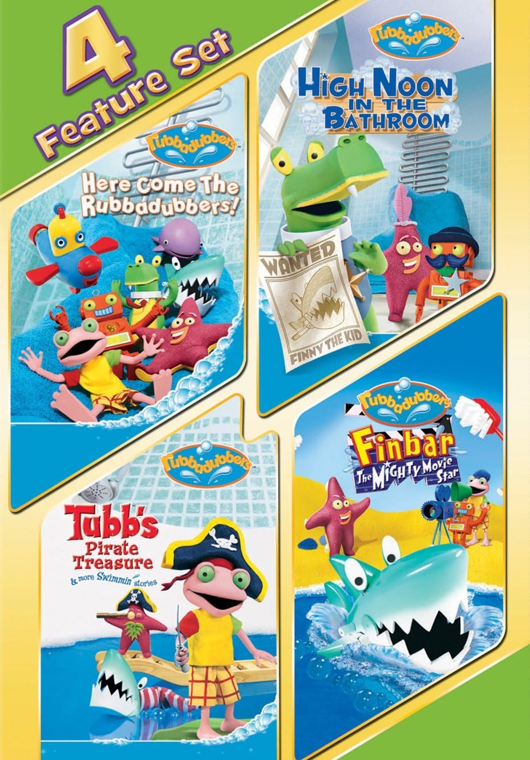 Amazon.co.jp: Rubbadubbers 4-Movie Collection (Here Come the ...