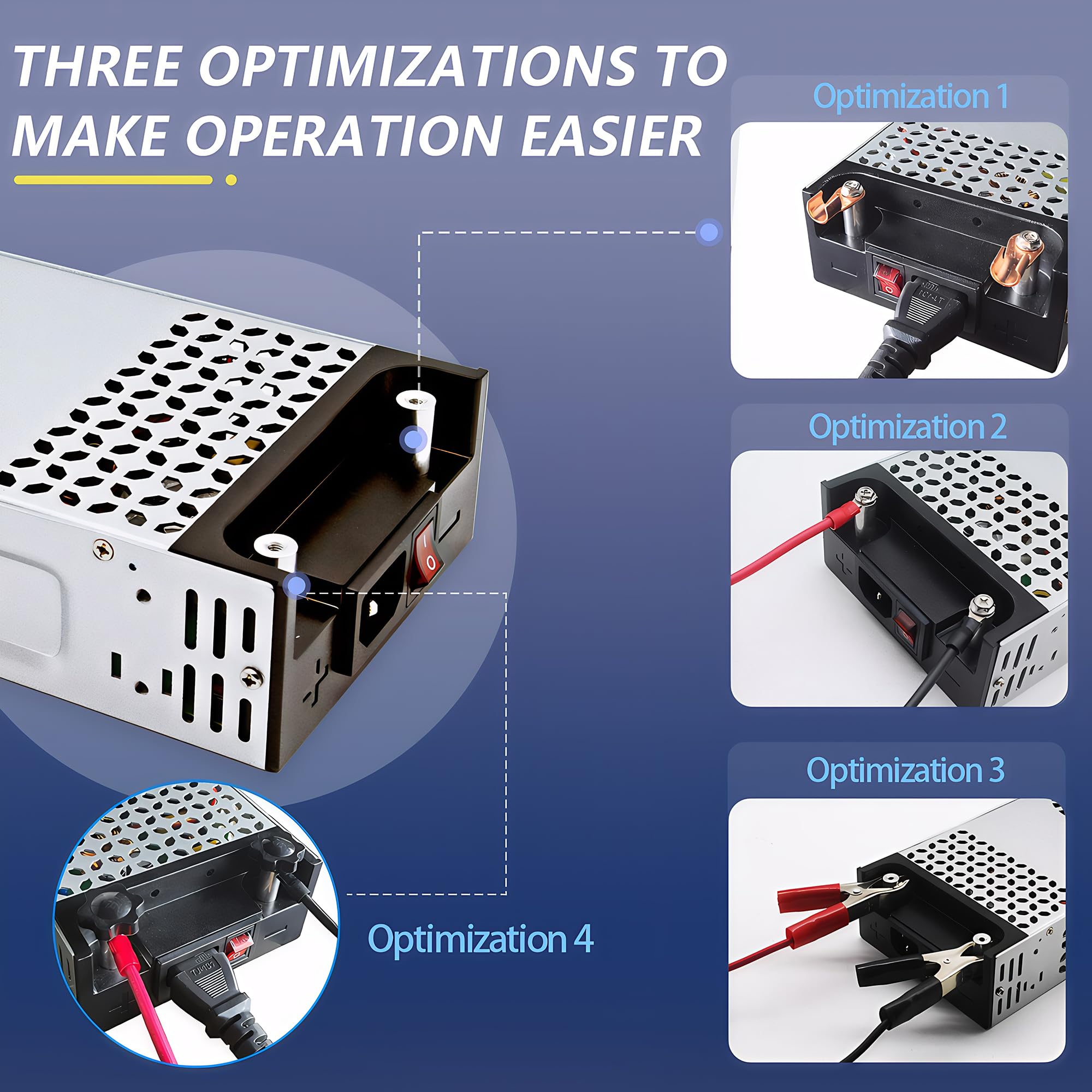 Snapklik.com : New Upgraded DIY SMPS 110V AC To DC 24V 25A 600W Power ...