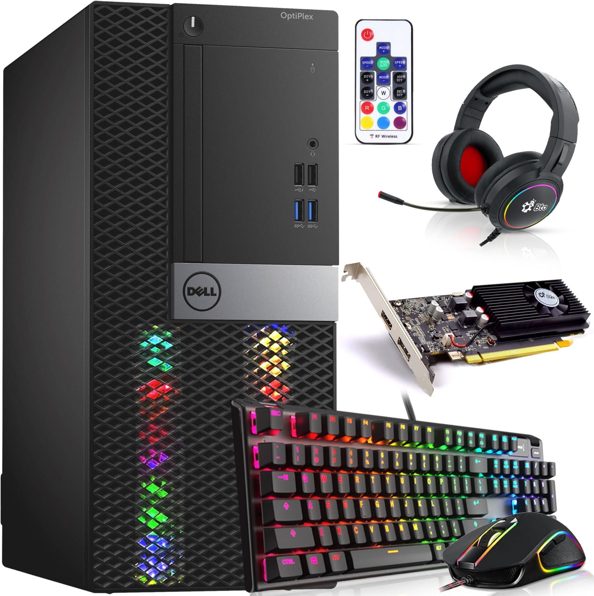 Amazon.com: Dell RGB Gaming Tower Computer PC, Intel Core i7 8th Gen ...