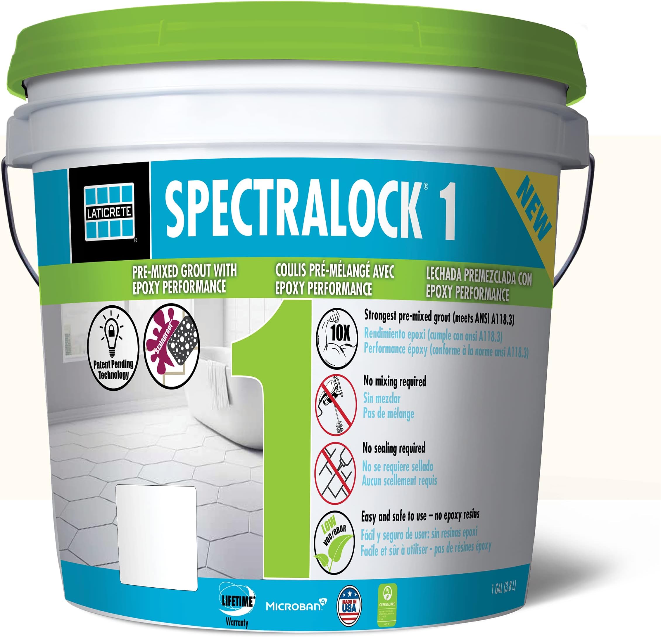 LATICRETE SPECTRALOCK® PRO Premium Translucent Grout Mini Kit - Amazon.com
