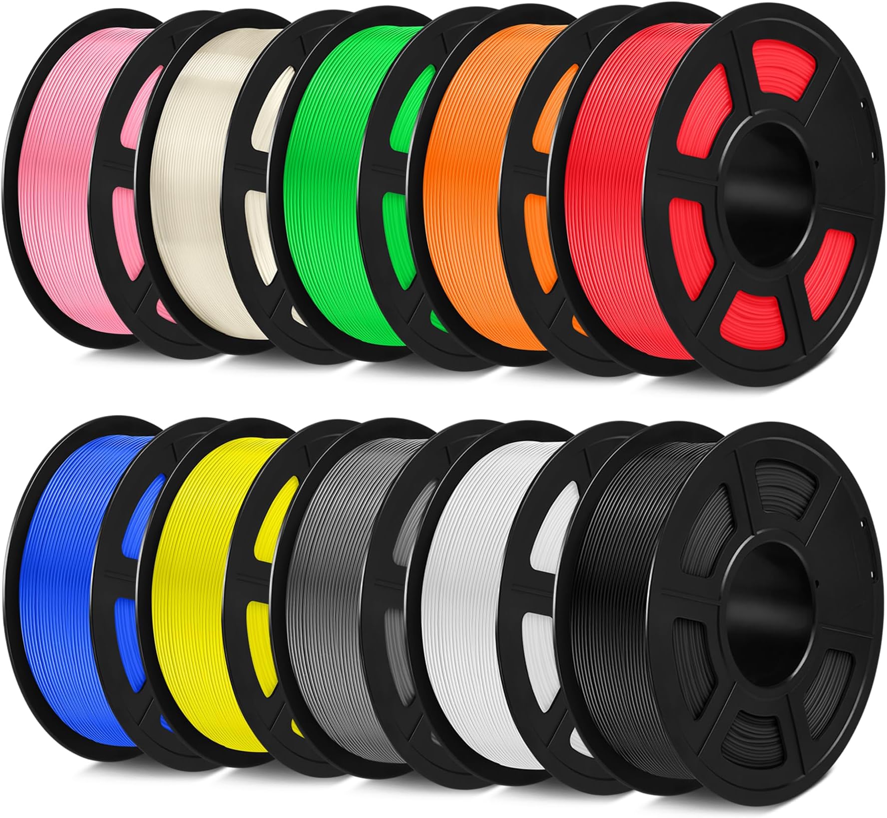 Amazon.com: SUNLU PETG Filament 1.75mm 10KG Bundle, Individually Vacuum ...