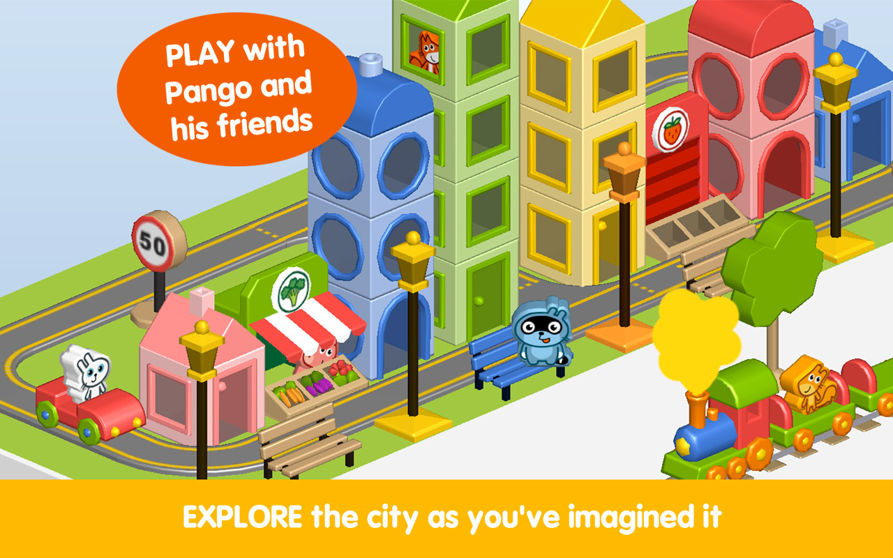 Pango Build City: create your own city, train tracks and roads for ...