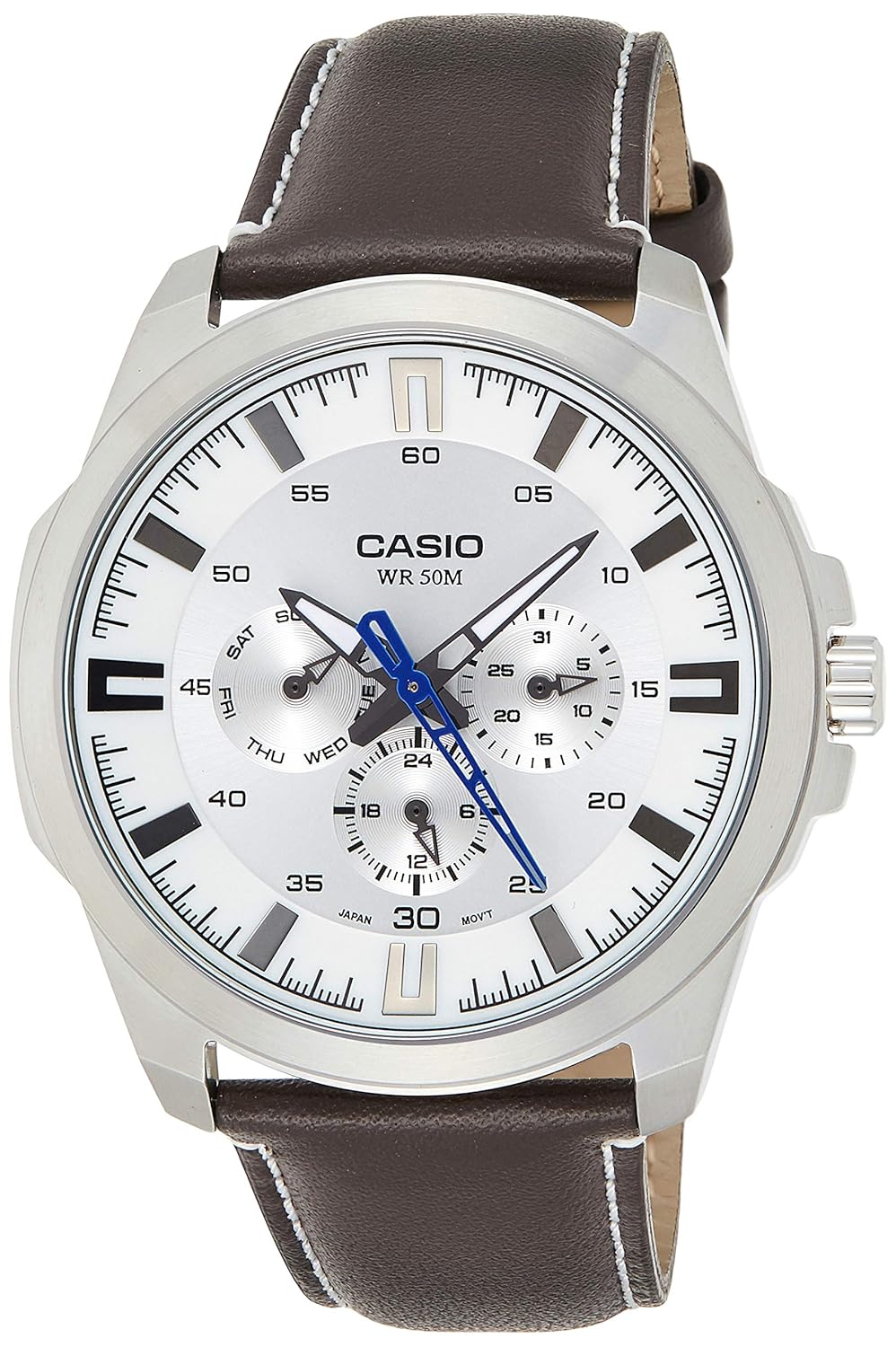 Casio Enticer Men Analog White Dial Men's Watch - MTP-SW310L-7AVDF ...