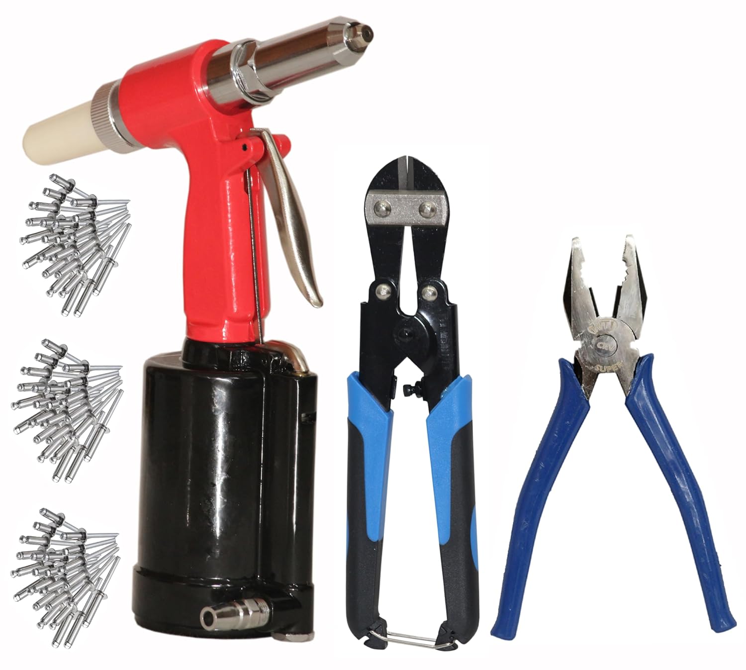 Digital Craft Pneumatic Tool Air Riveter Heavy Duty 2.4/3.2/4.0/4.8mm ...