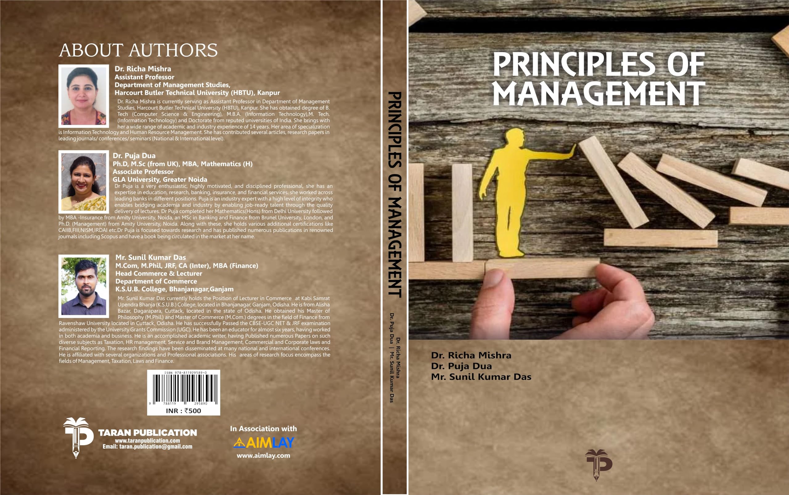 Buy Principles of Management Book Online at Low Prices in India ...