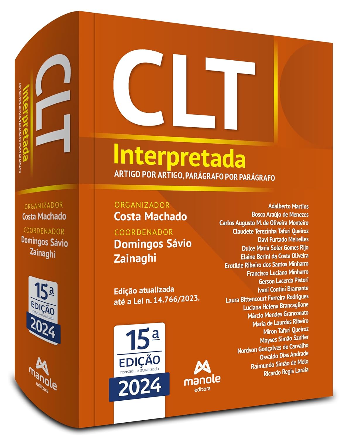 Amazon.com: CLT INTERPRETADA ARTIGO POR ARTIGO, PARÁGRAFO POR PARÁGRAFO ...